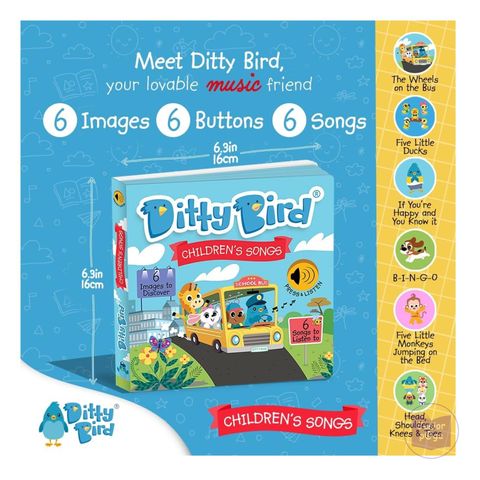 Ditty Bird Children's Songs – Junior Page