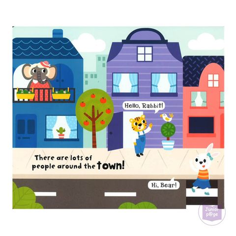 All Around Town Jigsaw Puzzle Playbook (Ready Steady Go!) – Junior Page
