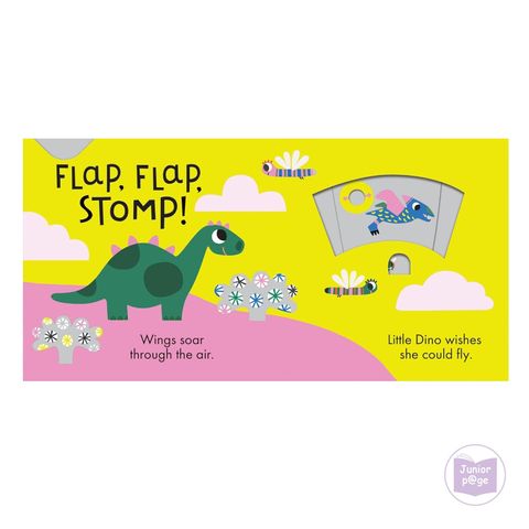 Stomp, Stomp (Slide and Seek) Board book – Junior Page