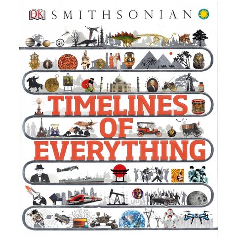 DK Smithsonian Timelines of Everything (Book wit red marking) Hardcover ...