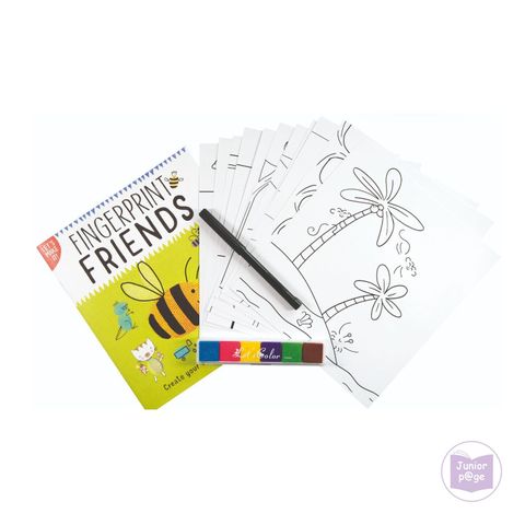 Fingerprint Friends Small Box (Stickered) – Junior Page