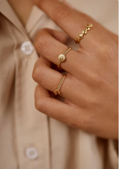 戒指 Dauphine – Chun Étoile