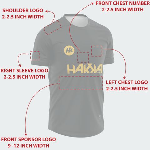CUSTOM REVO PRINT FRONT CHEST NUMBER – Hakka Clo