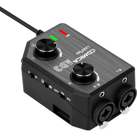 Comica Audio LINKFLEX AD3 Dual-Channel Audio Mixer for Camera and ...