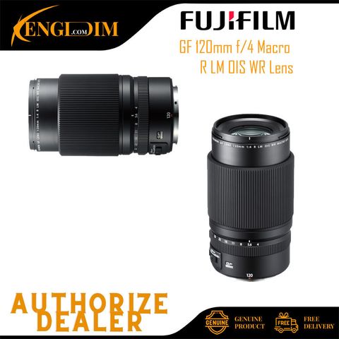 FUJIFILM GF 120mm f/4 Macro R LM OIS WR Lens – KENGDIM