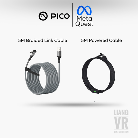 Ultra Long Link Cable for Pico 4 / Meta Quest 2 / Meta Quest 3 / Meta ...