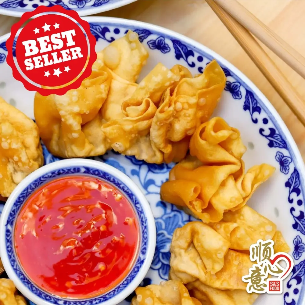 S&S Frozen Delicious Wantan 20pcs Per Pack (sold per pack) 美味云吞 ...