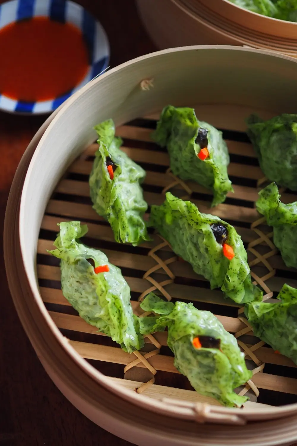 S&S Frozen Dim Sum Black Pearl Topping with Chicken Meat Shrimp ...