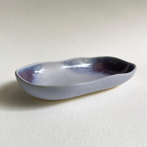 Oblong Bowl (Violet 1) – BendangStudio