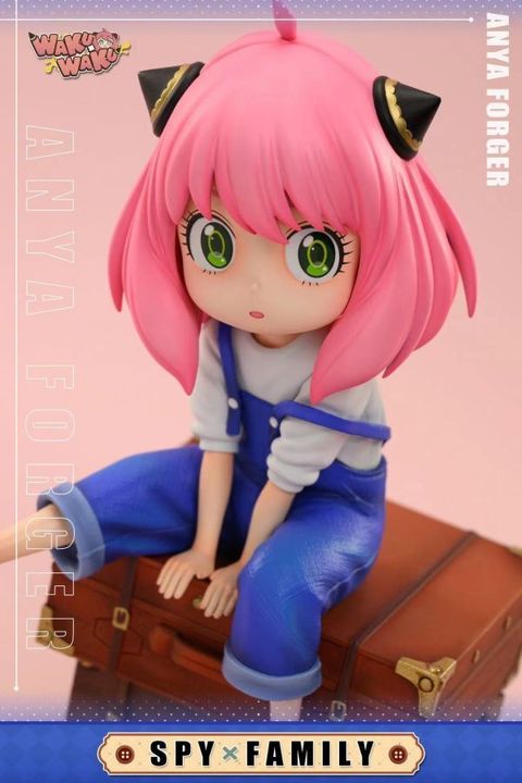 【補款商品】WakuWaku Studio 015 揹帶褲粉紅女孩 阿尼亞 間諜家家酒 – 夢迴玩物