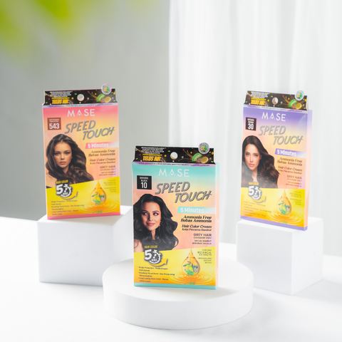 Speed Touch Ammonia Free 5Mins Hair Color Cream - Natural Brown 30 ...