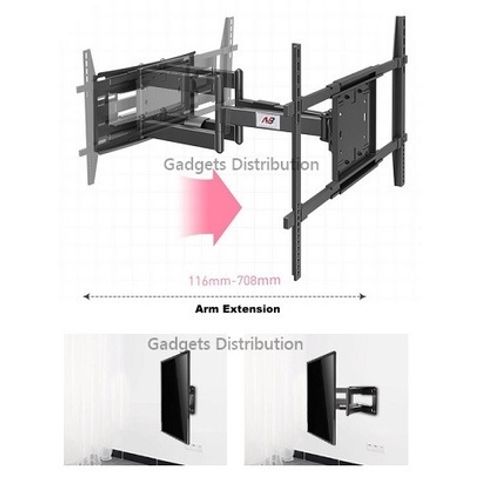 NB North Bayou SP5 NBSP5 75 to 110 Inch Heavy Duty Tilt Extension TV ...
