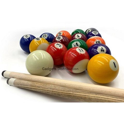 50.8mm 2 inch 16pcs Set British Lucky Ball Billiard Number Pool Ball ...