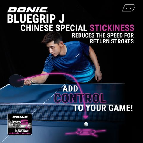 Donic BlueGrip J1 J2 J3 Sticky Elastic Rubber Getah Ping Pong Table ...