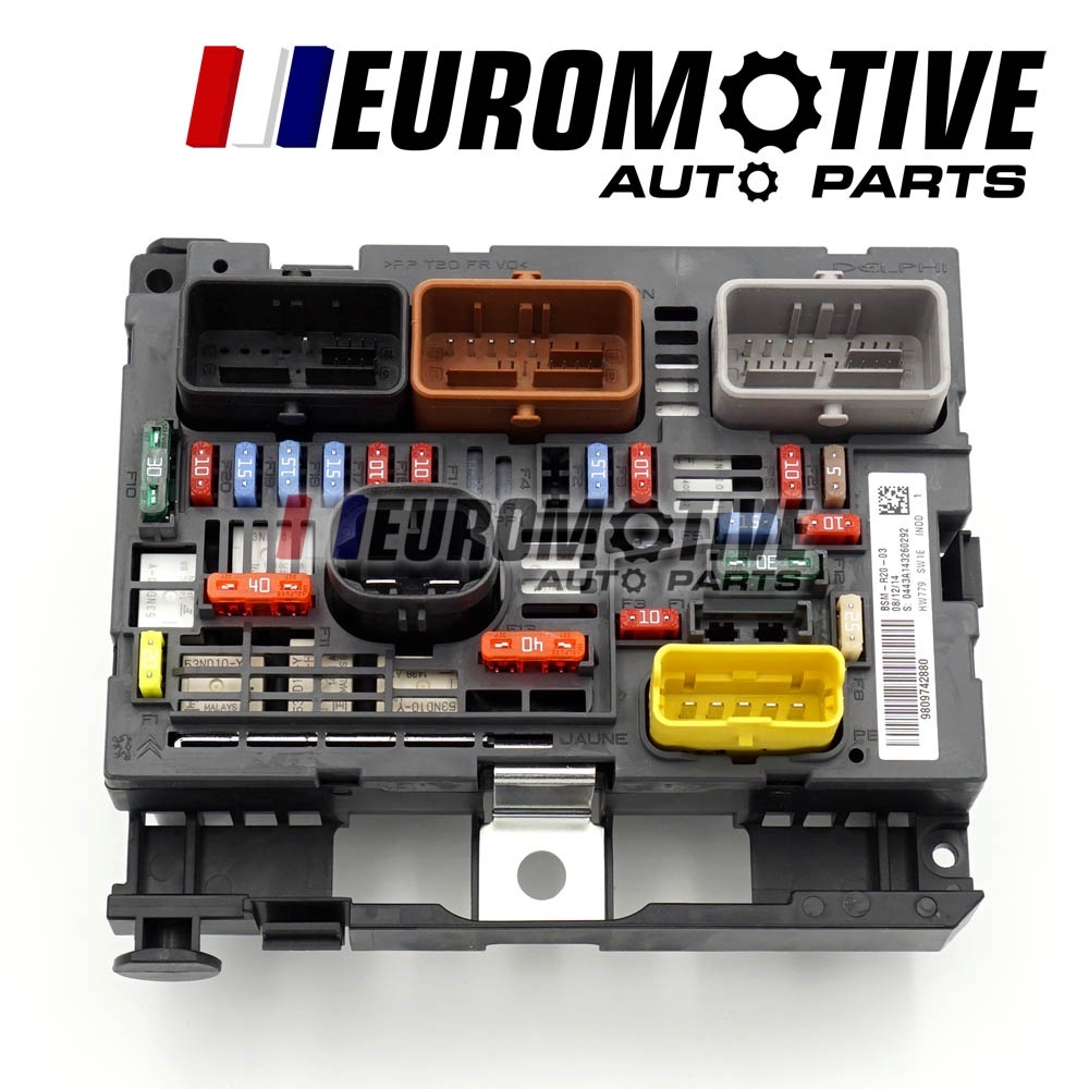 Original Fusebox BSM Peugeot 408 (1.6 Turbo) – Euromotive Auto Parts