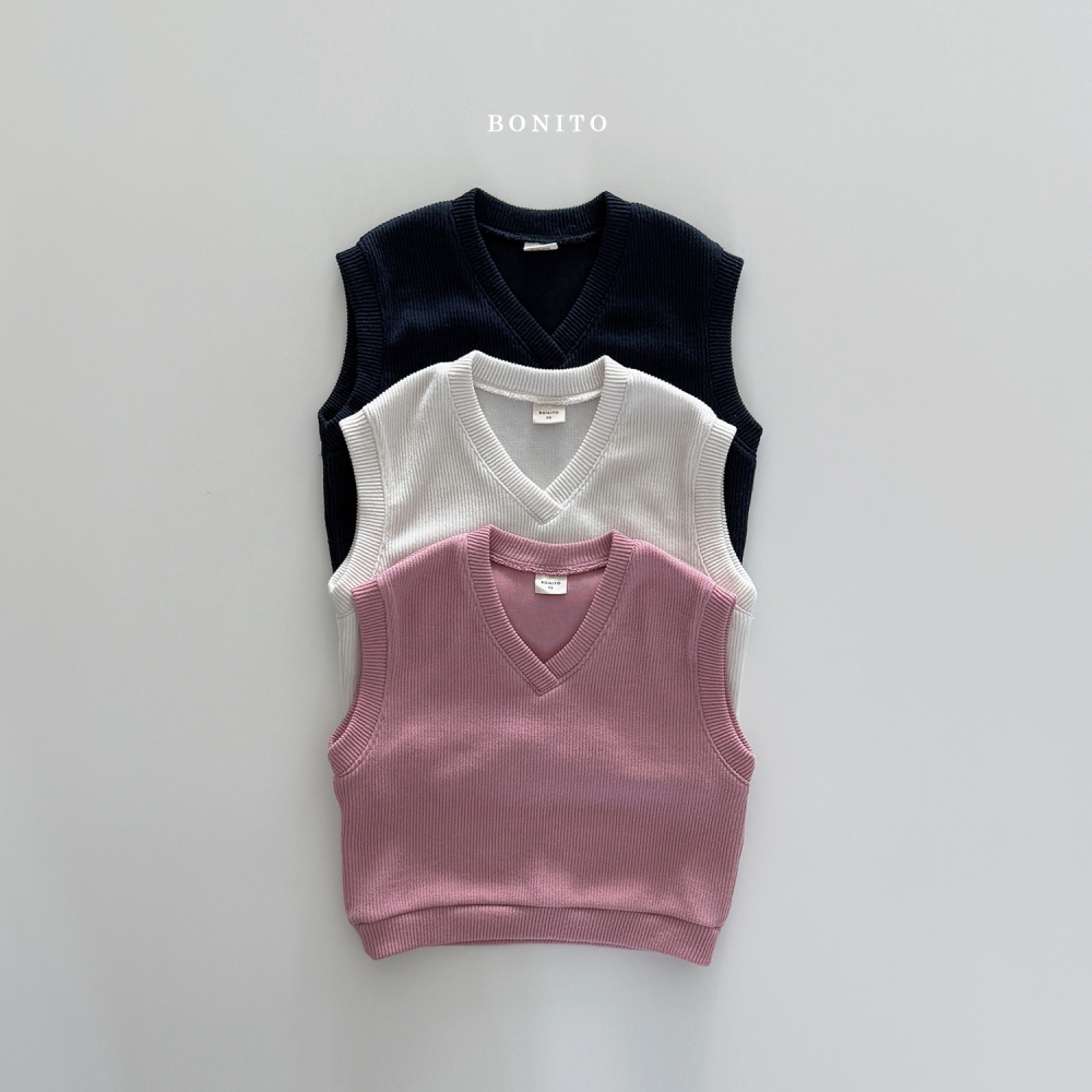 s/s Bonito v領羅紋背心 kids – DUODUO SELECT 童裝選物