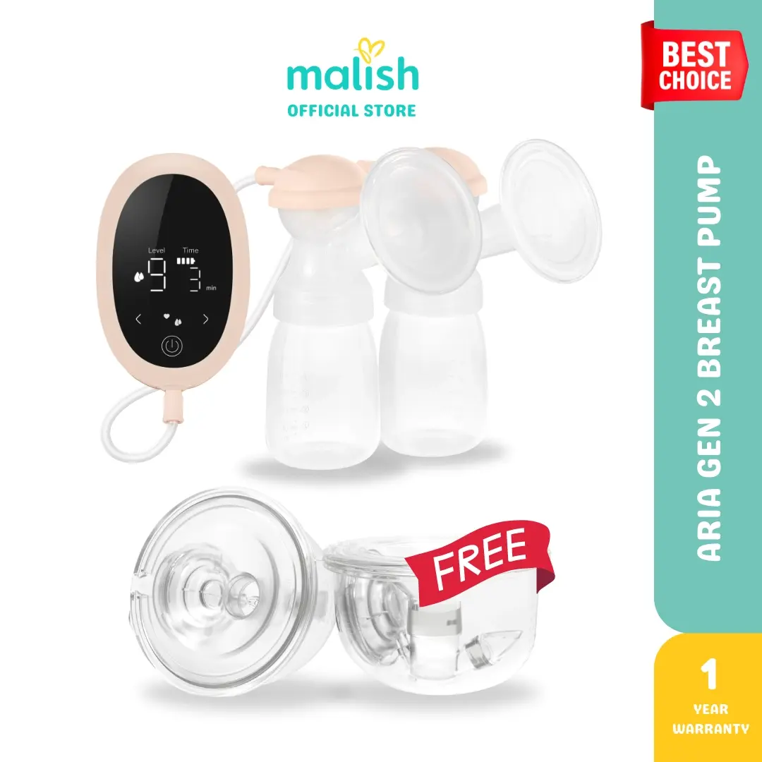 Malish Aria Gen 2 Double Rechargeable Breast Pump – Aishah Baby Store