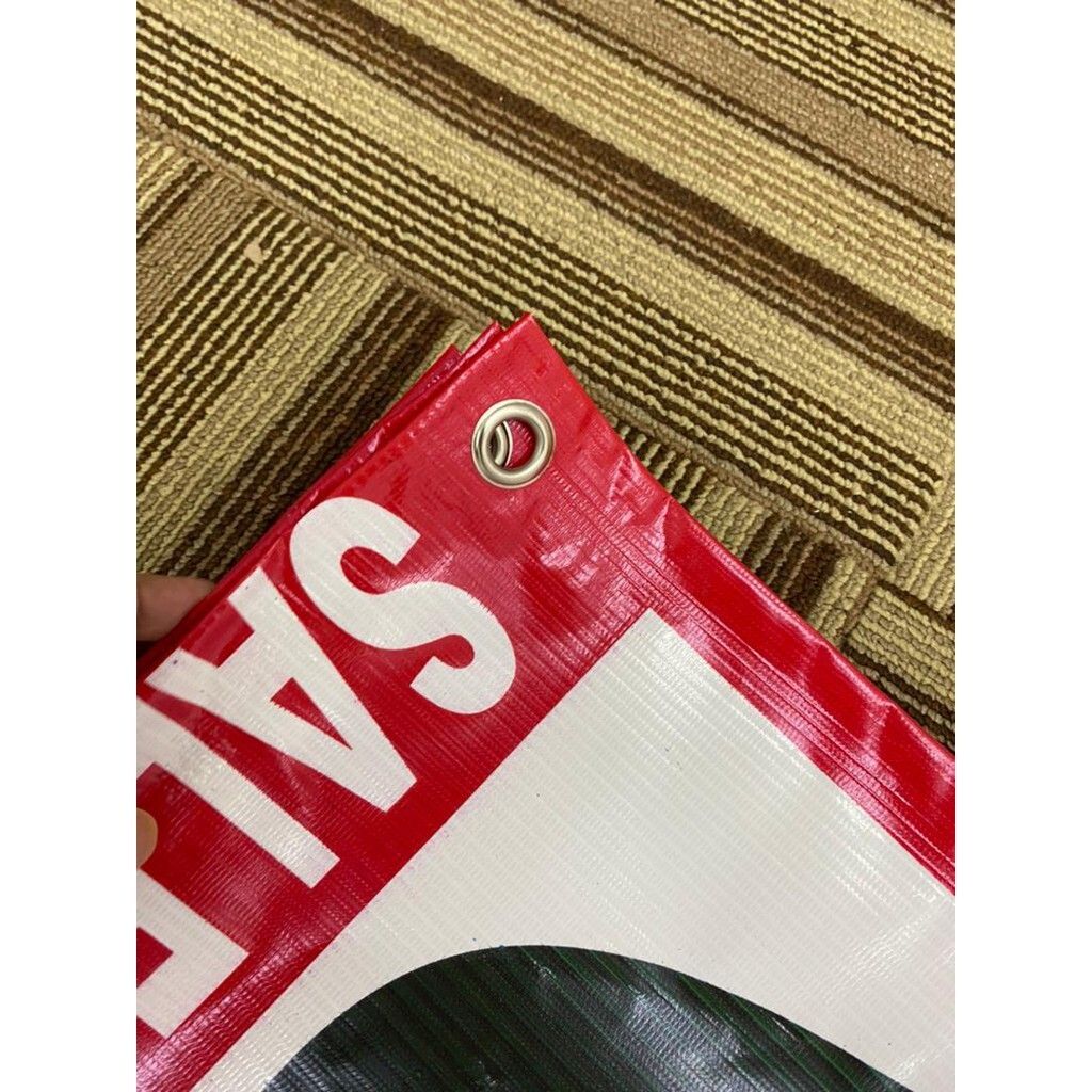 BUNTING 320gsm/380GSM TPL WOOD / PCV PIPE HIGH QUALITY PRINT – INFO ONE ...