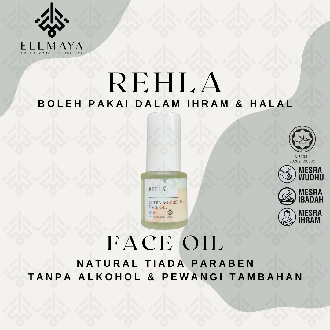 ELLMAYA: Rehla Skincare Produk Penjagaan Muka Halal Mesra Ihram & Mesra ...