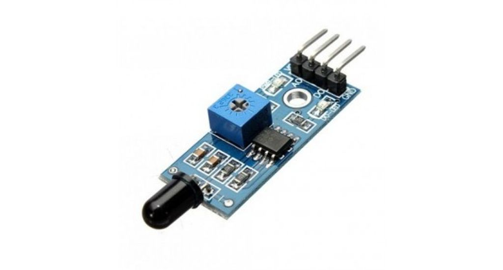 4-Pin IR Flame Sensor (Digital/Analog Output) – MatGyver - DIY & Hobby ...