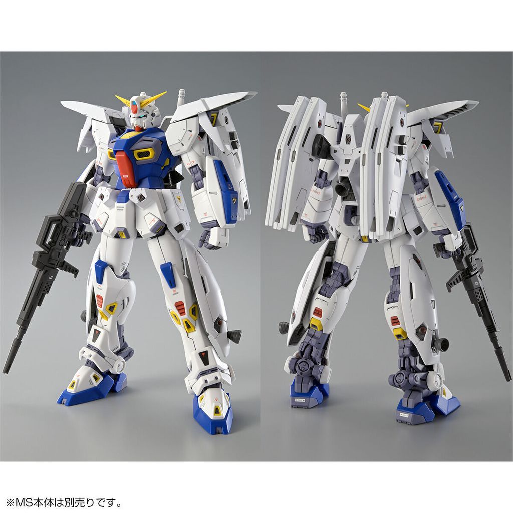 P-Bandai: MG 1/100 Gundam F90 Mission Pack J Type and Q Type Model Kits ...