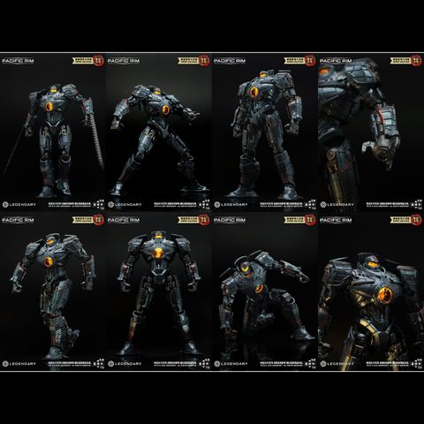 Empire Sky Studio Pacific Rim Full Set of 4 Jaeger Model Kits – Toys ...