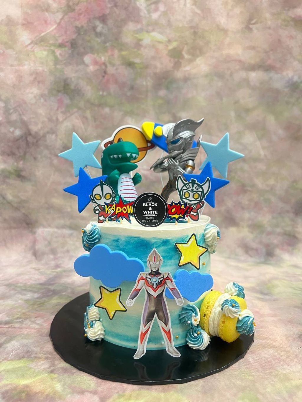Ultraman Cake – Black And White Kitchen