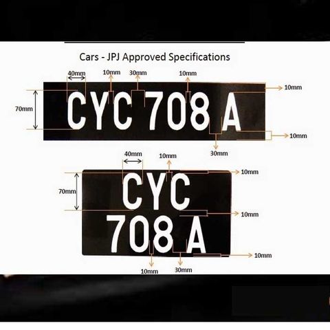 Car plate number, nombor kereta, Car number – Youneestore