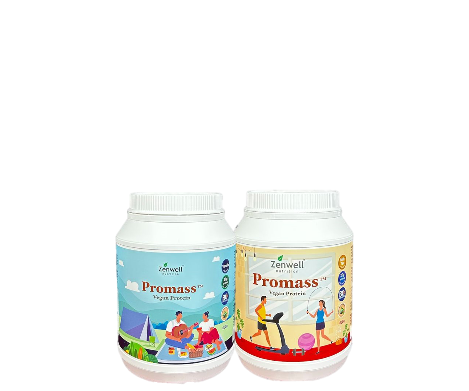 Zenwell® nutrition PROMASS™ Vegan Protein (800g) 【NEW Enhanced Formula ...