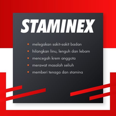 [ Legakan Sakit ] STAMINEX – Produk Homeopati Untuk Sakit Belakang Otot ...