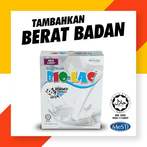 ( 6 Kotak 1 Karton ) SUSU BIOLAC - Susu Bayi Tambah Berat Badan ...