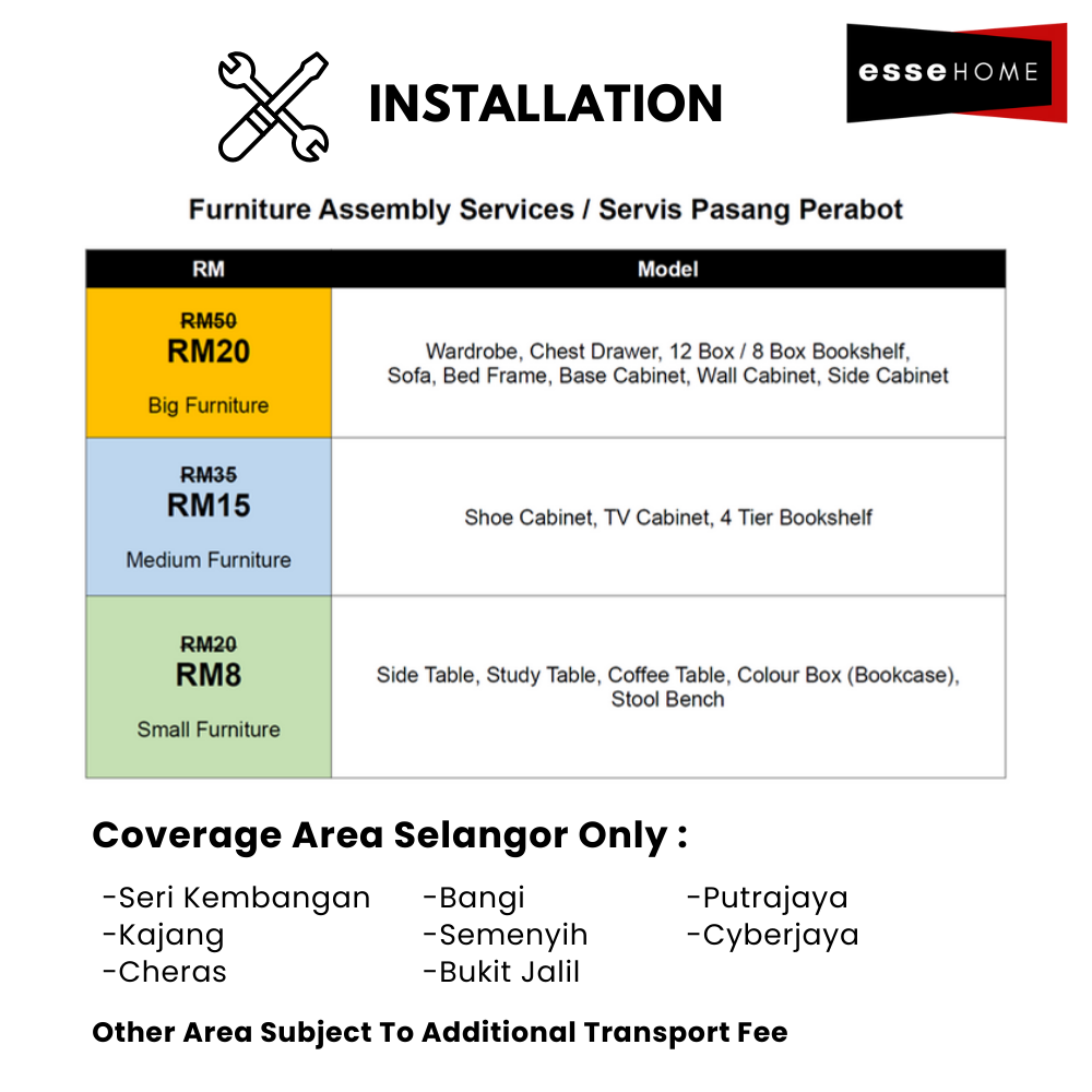 Installation Service – Esse Home Furniture