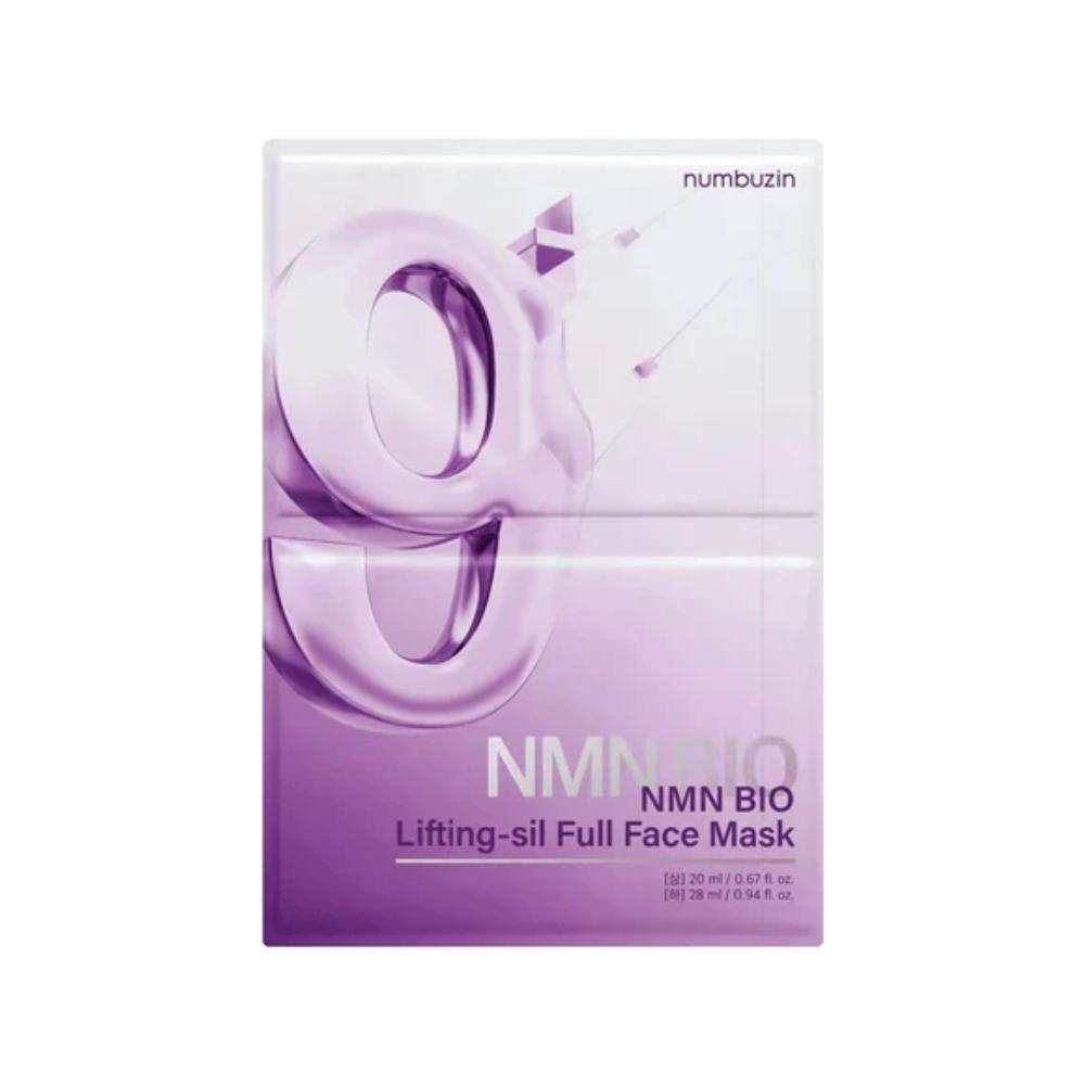 NUMBUZ:N No.9 NMN Bio Lifting-sil Full Face Mask 1Pack (20ml+28ml) x ...