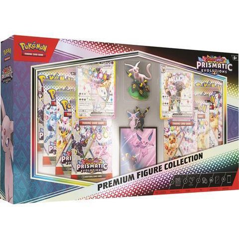 PTCG Scarlet & Violet—Prismatic Evolutions Premium Figure Collection ...