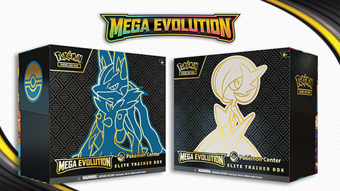 PTCG Pokemon Center ME01 Mega Gardevior & Mega Lucario ETB Set ...