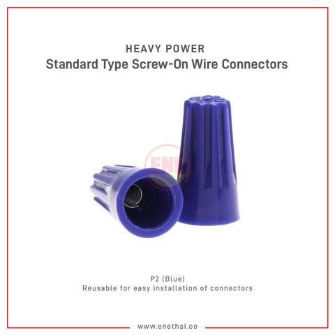 Heavy Power Screw-on Standard Type Wire Connector – ENEThai Solution