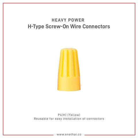 Heavy Power Screw-on H-Type Wire Connector – ENEThai Solution