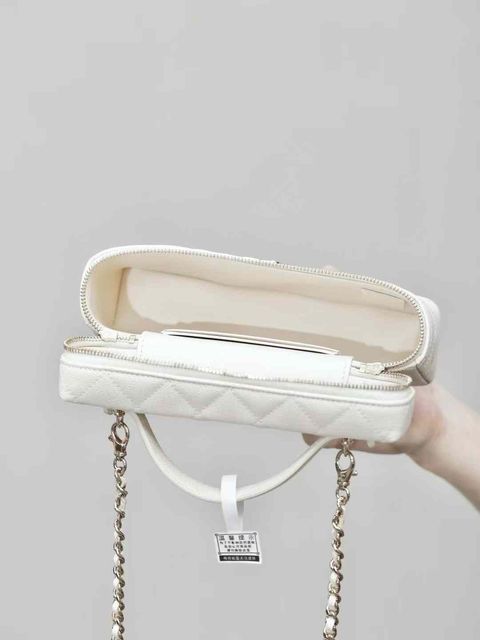 CHANEL 25C LP 盒子包 白色 – Manmanin