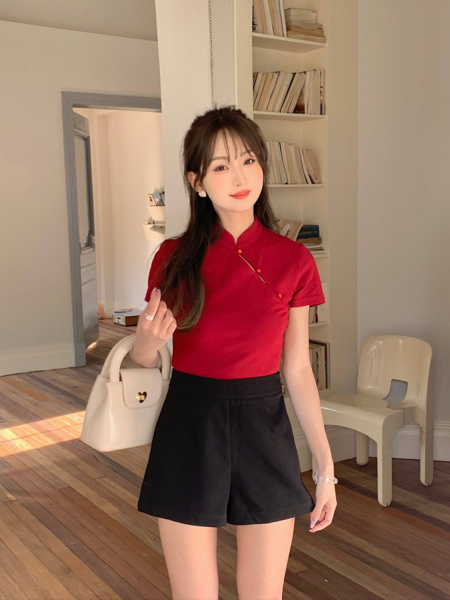 REMI BASIC SHORTS (BLACK) – YOOMI STUDIO