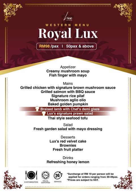 Western – Lux Catering