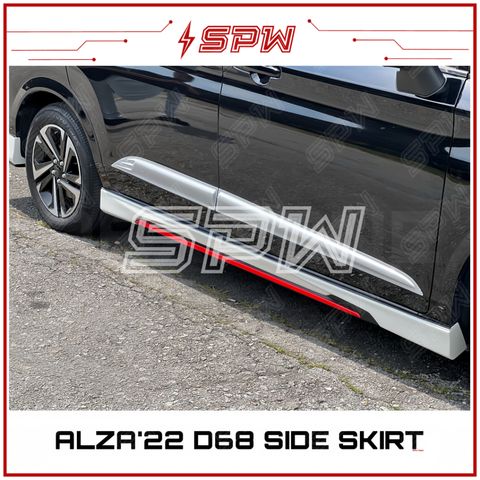 Perodua Alza D27A (2022-2024) D68 Bodykit Front Lip Rear Diffuser ...