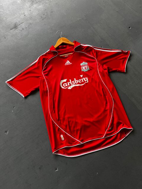 Liverpool FC Adidas 2006/2008 Home Kit Football Jersey #8 Gerrard ...