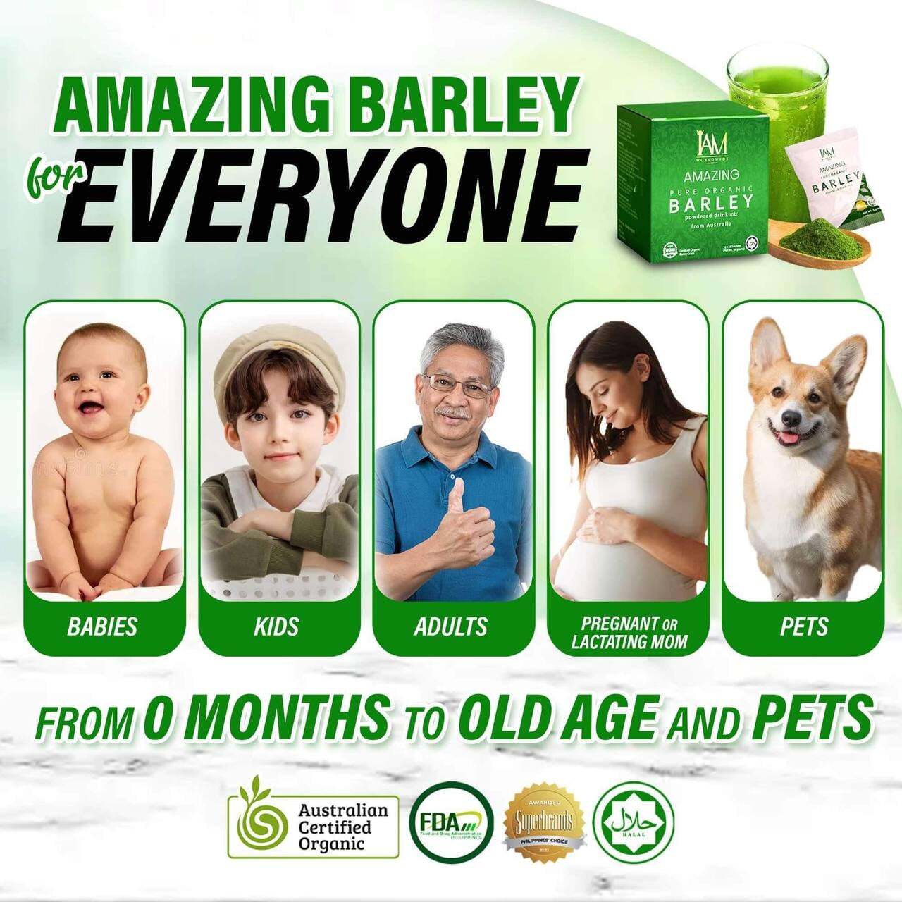 AMAZING PURE ORGANIC BARLEY from Australia💯 – Wealthy NATURE