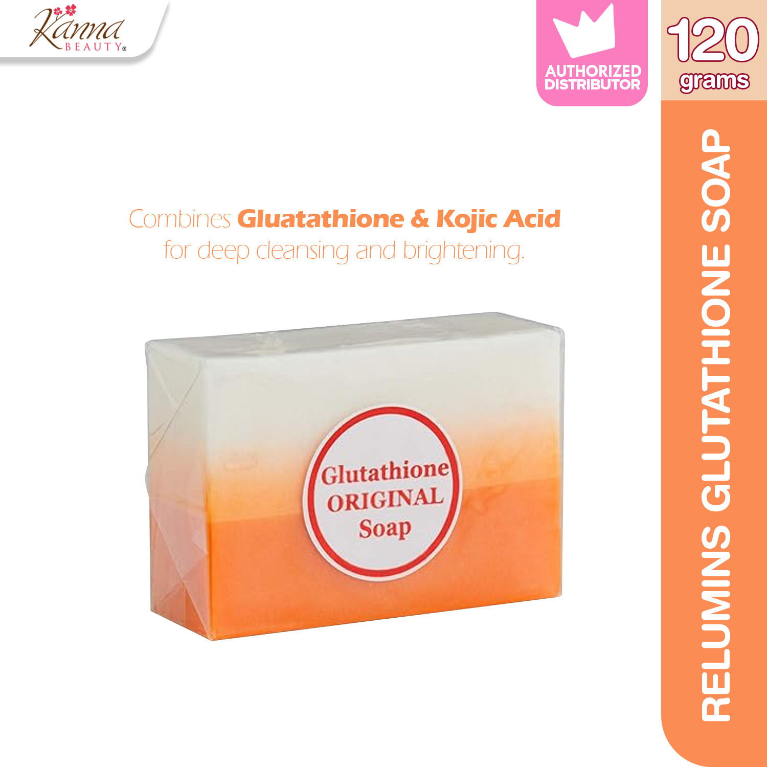 Relumins Glutathione & Kojic Acid Dual Soap for Flawless Skin ...