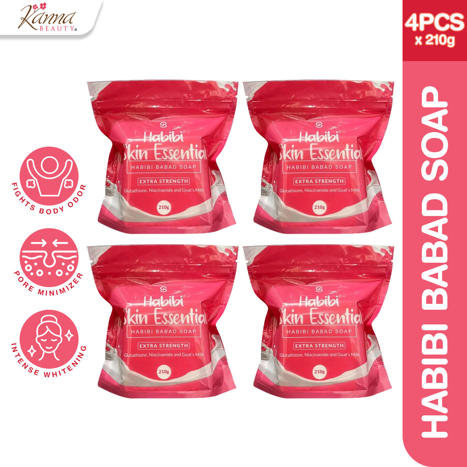 Habibi Skin Essentials Babad Soap 210g | Bar Soap, Removes Body odor ...