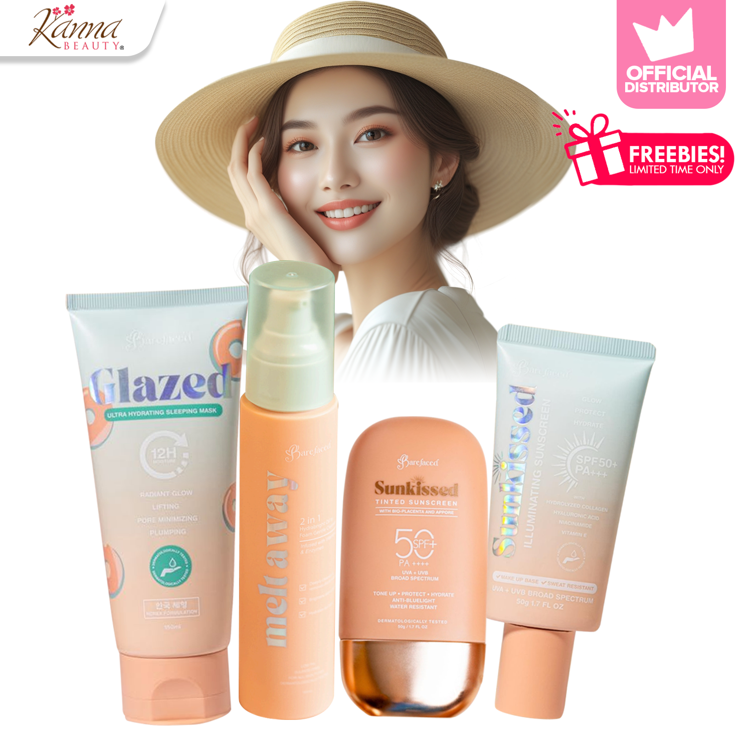 Barefaced Bare faced Bareface Sunkissed Premium Tinted Sunscreen ...