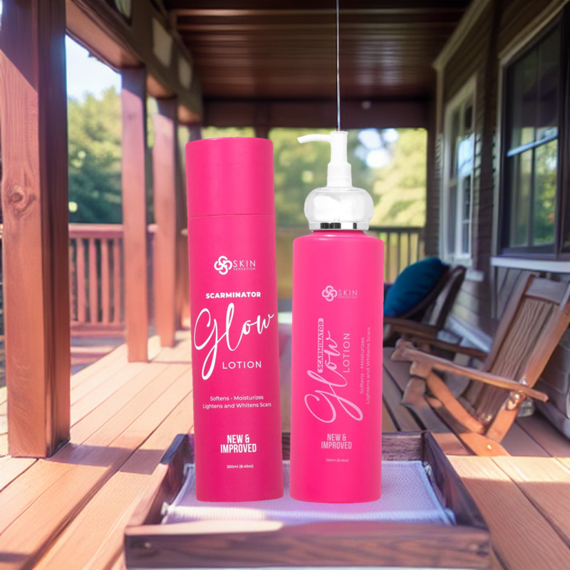 Skin Sensation Scarminator Glow lotion 250ml – Kanna Beauty