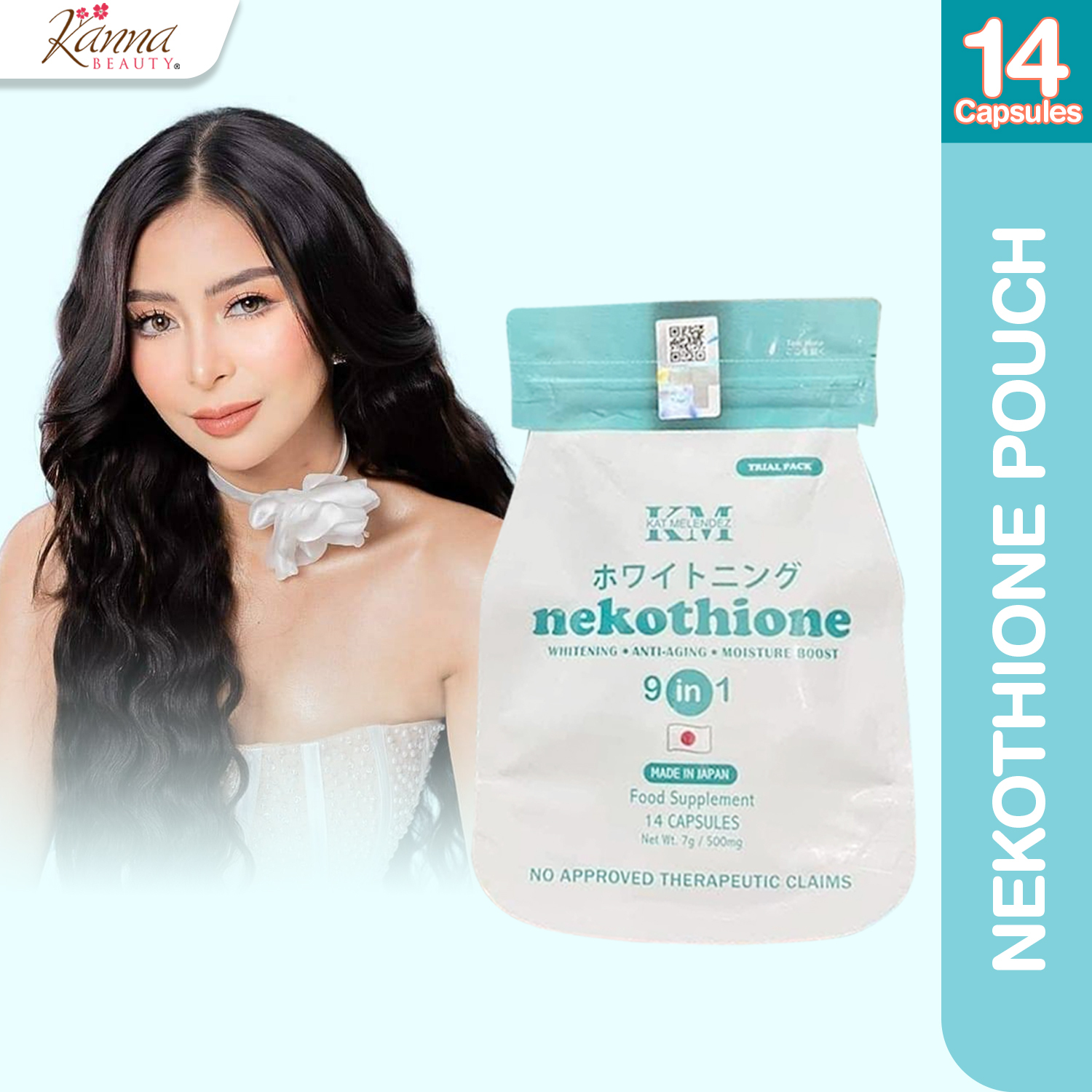 Nekothione 9 in 1 by Kath Melendez / Neko Glutathione 60 capsules , 14 ...