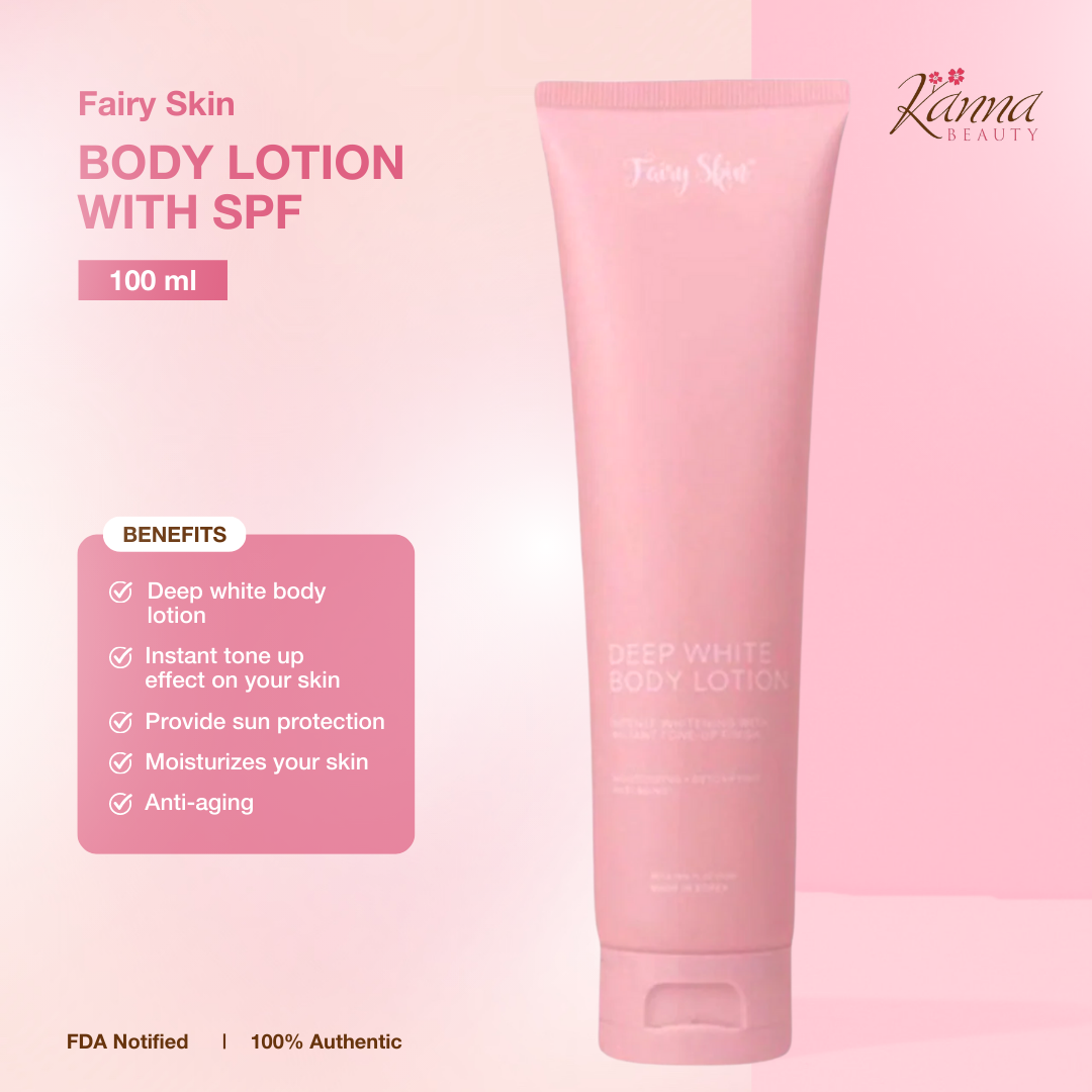 Fairy Skin Body Body Lotion WITH SPF – Kanna Beauty