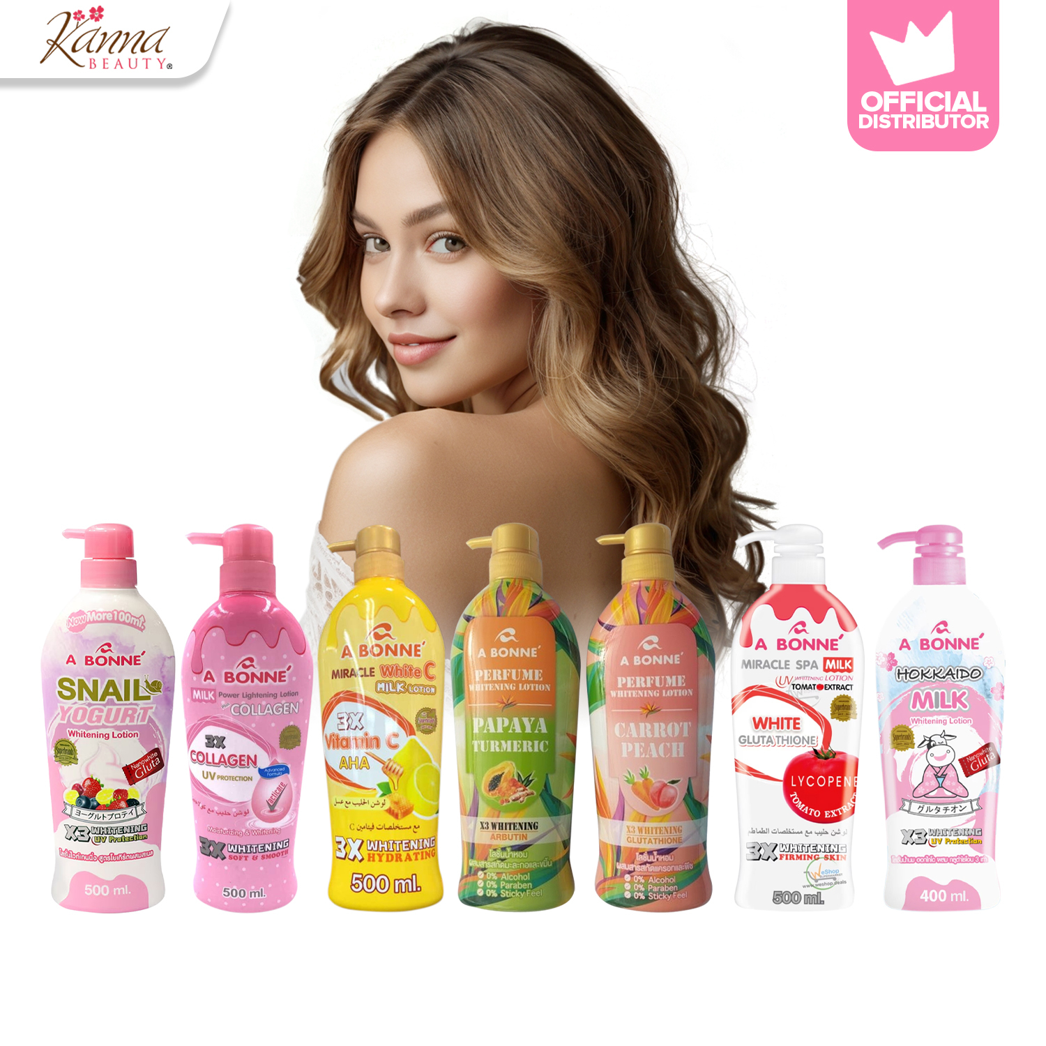 A Bonne Miracle Milk Power Lightening Collagen Lotion 500ml Smooth Soft ...
